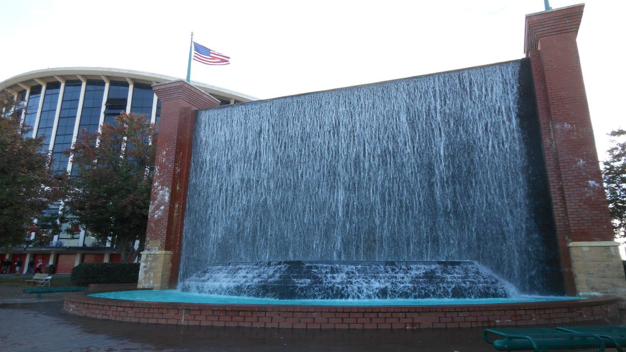 State Fair waterfall tells a long-time love story of Jim and Helen Graham
