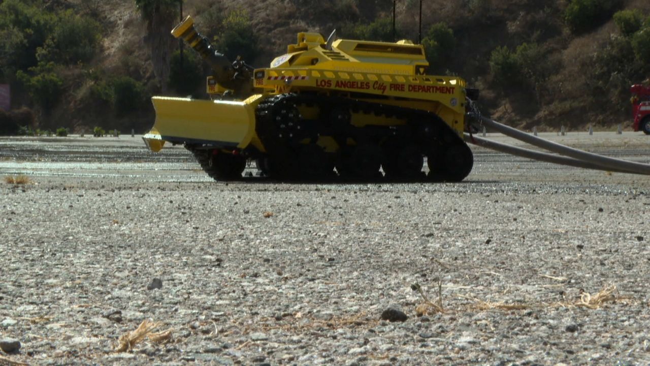 LAFD Puts New Robot to Use Immediately