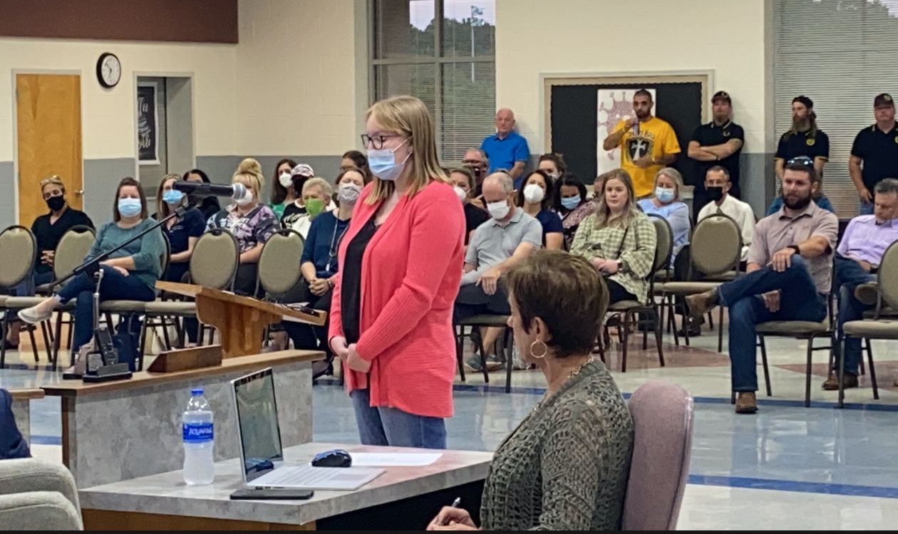 High school senior asking for mask mandate