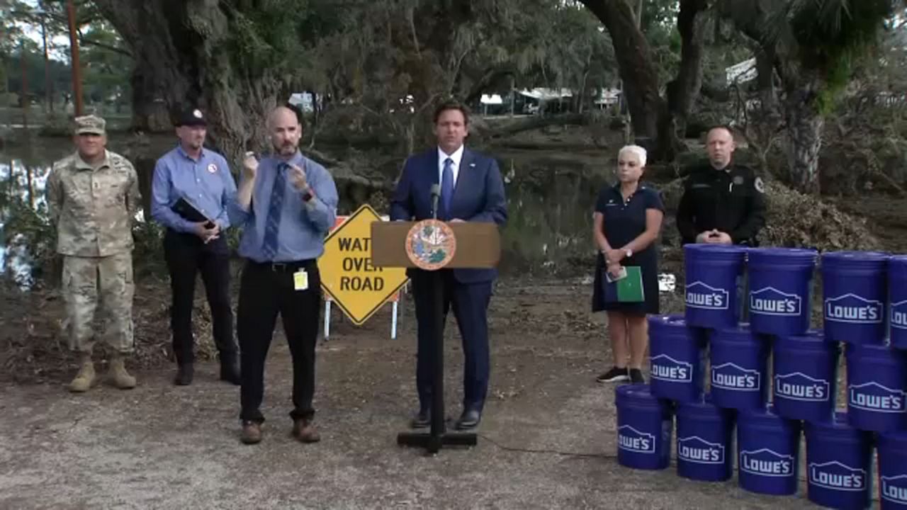 DeSantis announces Pasco aid through Florida Disaster Fund