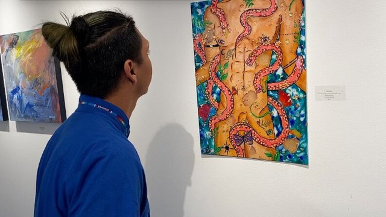 Hispanic art exhibition