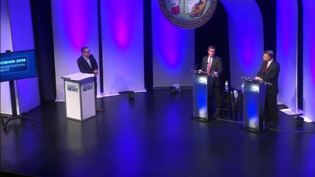 Congressional candidates spar at Spectrum News debate