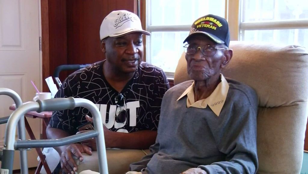 Richard Overton, oldest WWII vet, settles into renovated home