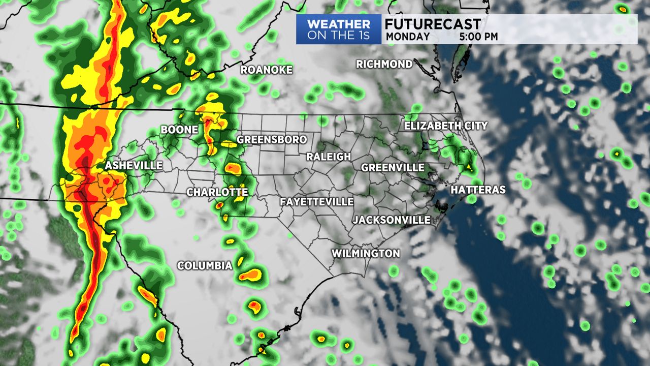 Strong cold front will bring storms, then cooler weather