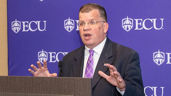 Interim East Carolina University Chancellor Resigns