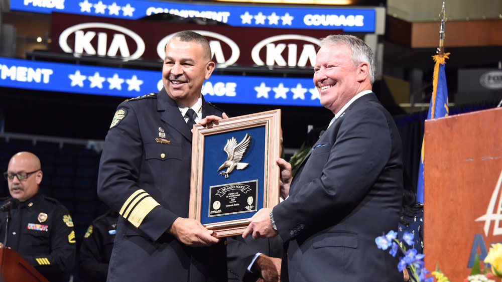 Orlando Rolon Sworn-in as Orlando's New Police Chief