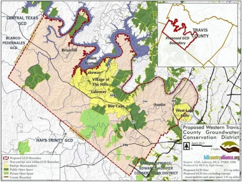 Water Conservation Question Posed to Voters in Southwest Travis County