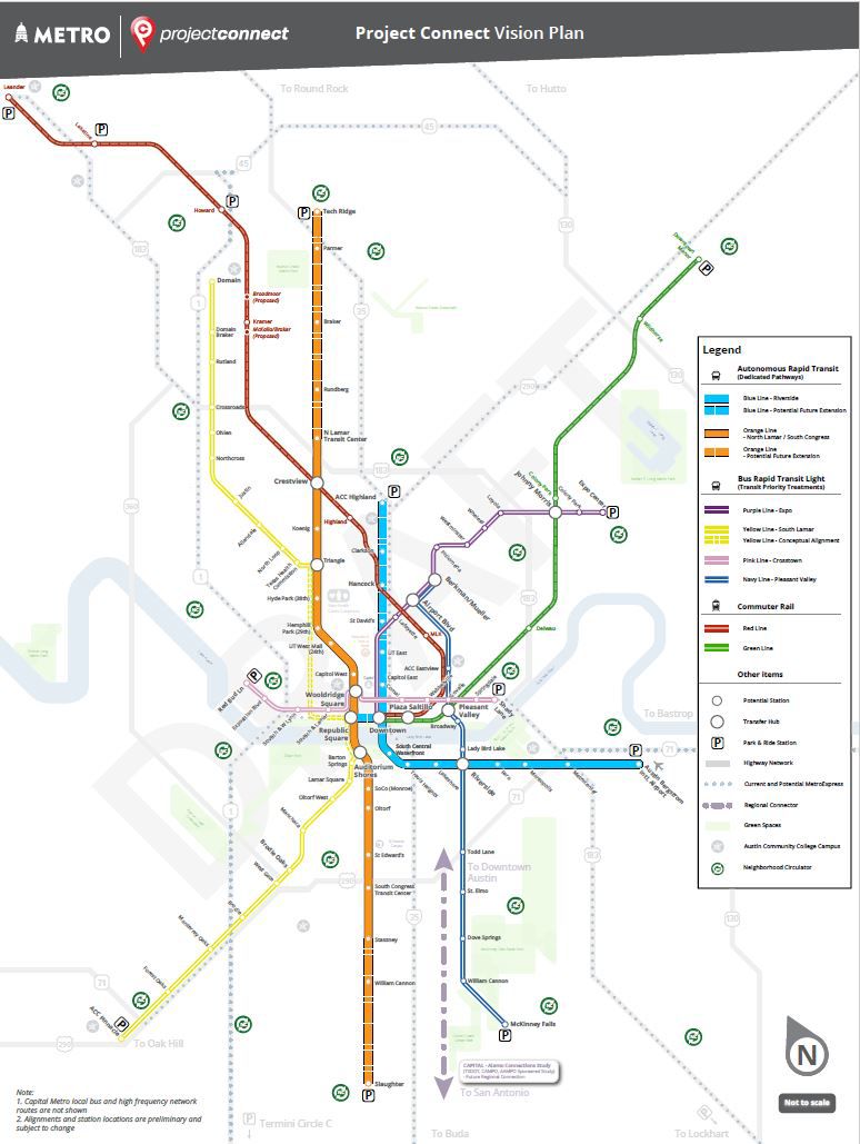 Capital Metro unveils vision for Project Connect