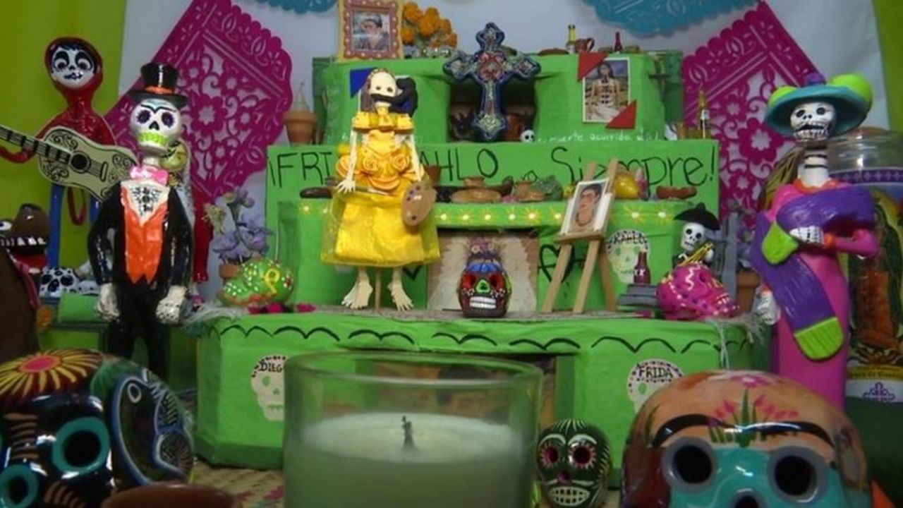 Couple Takes Dia De Los Muertos Celebration Virtual This Year