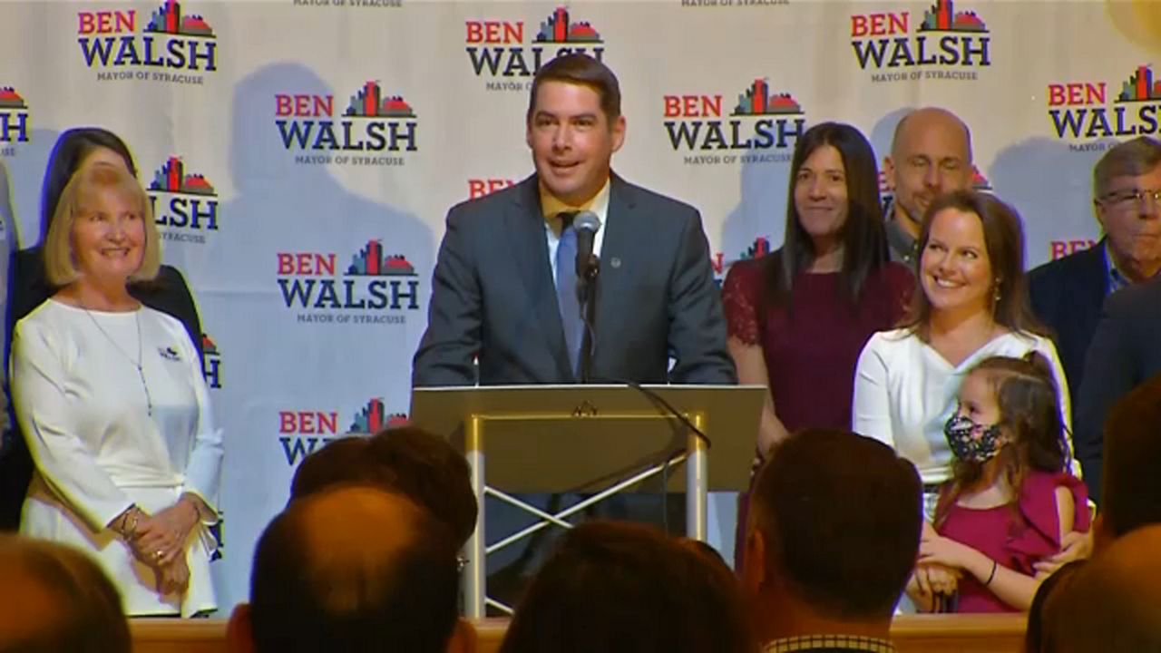 Ben Walsh declares win in bid for Syracuse mayor