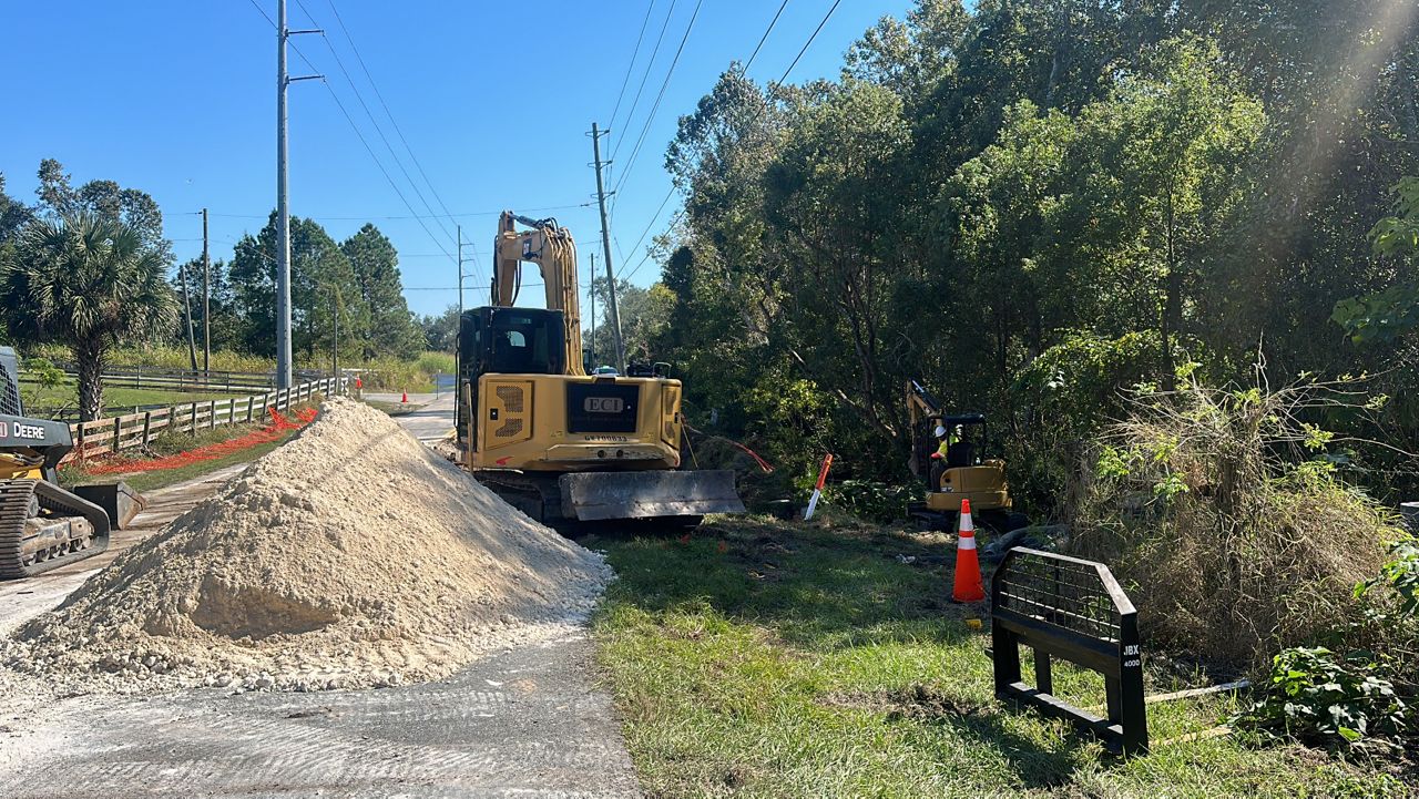 Crews begin repairs on Wolf Branch Road in Mount Dora