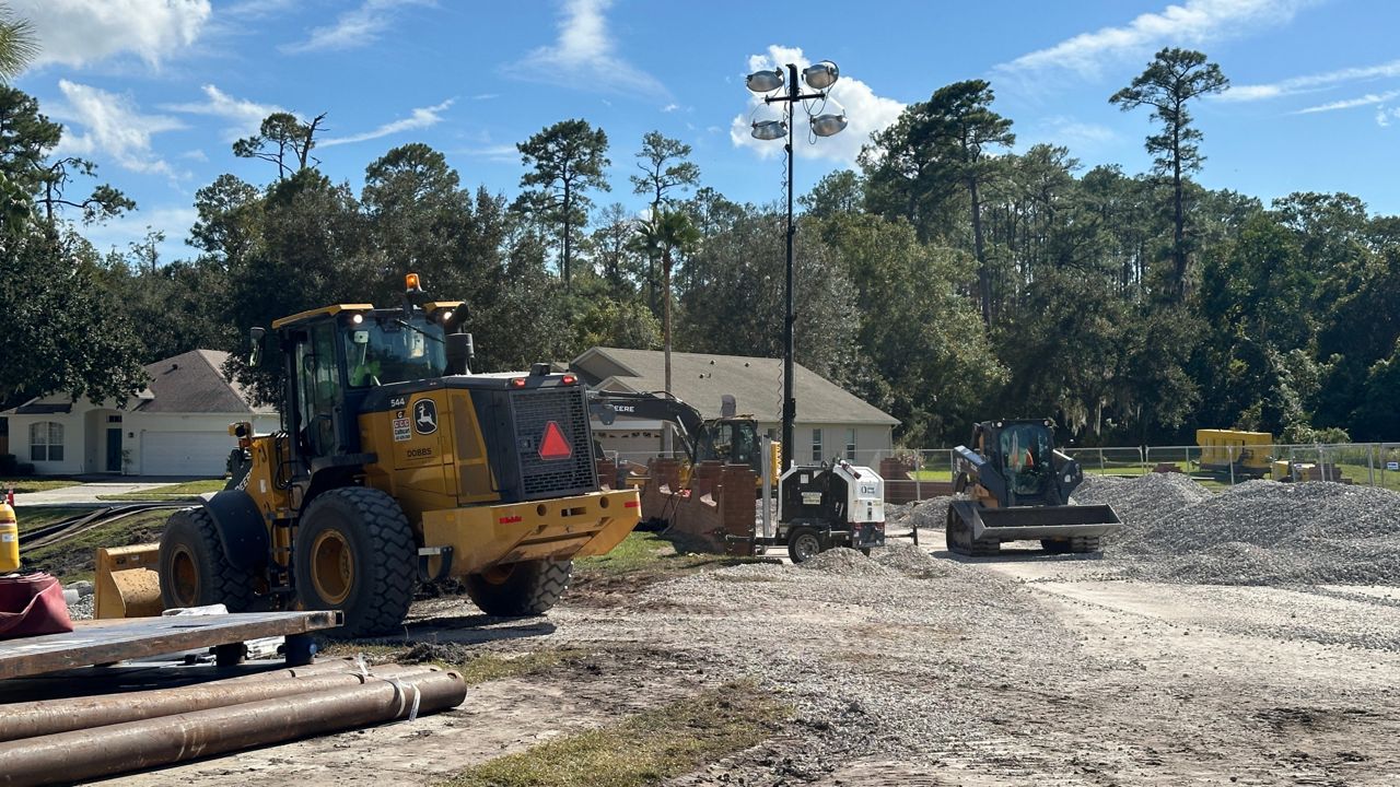 Eustis begins repairs to collapsed culvert system