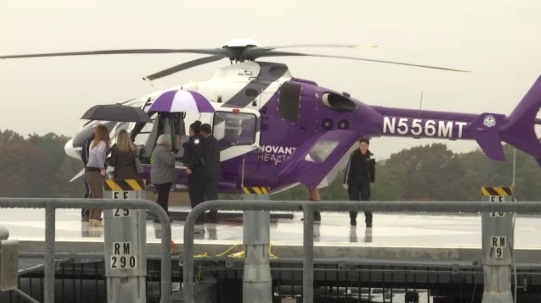 Novant Health takes care to the skies with new helicopter