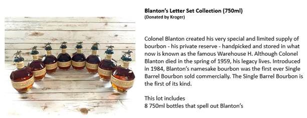 Kroger Ultimate Bourbon Auction