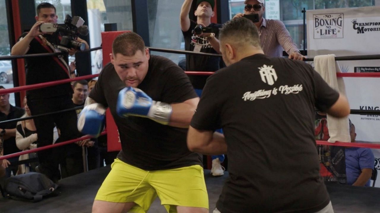 Boxer Andy Ruiz Jr Prepares to Defend Heavy Weight Title