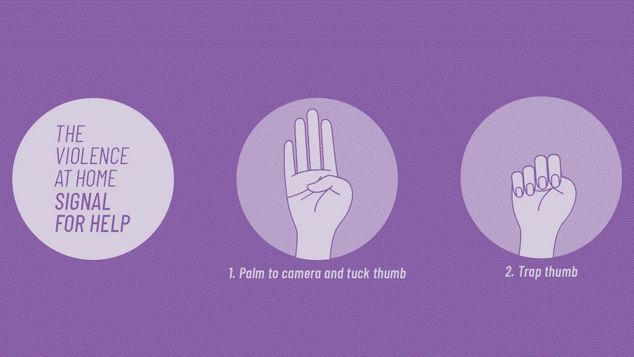 Missing teen rescued after using hand signal from TikTok