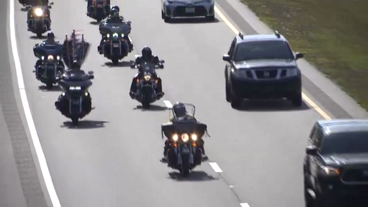 Motorcycle rally celebrates veterans