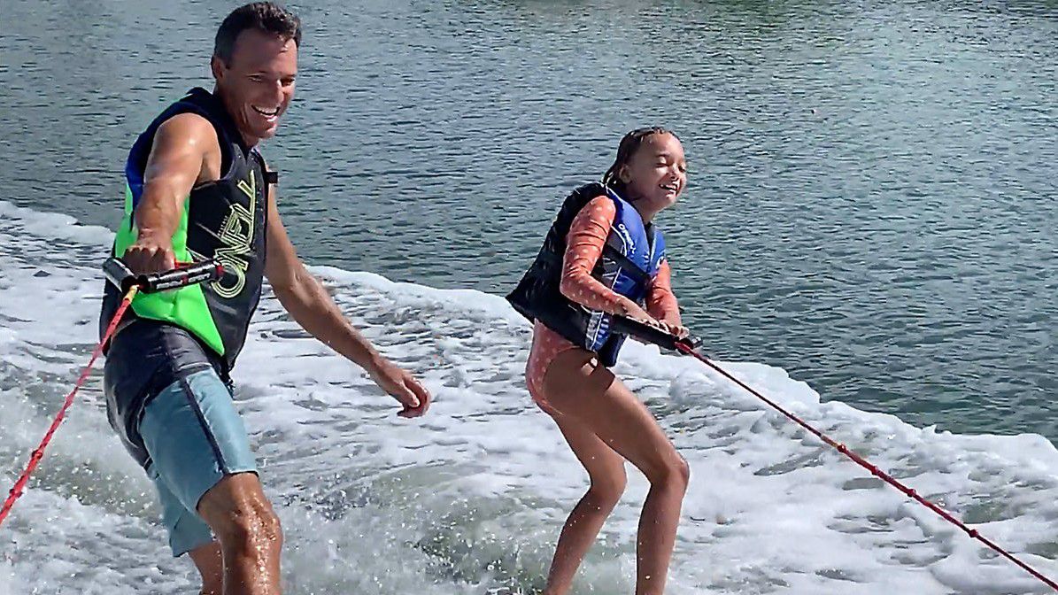 Cory Lopez shares love of surfing with family