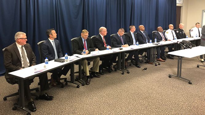 Law Enforcement Discuss Safety Ahead of RNC 2020