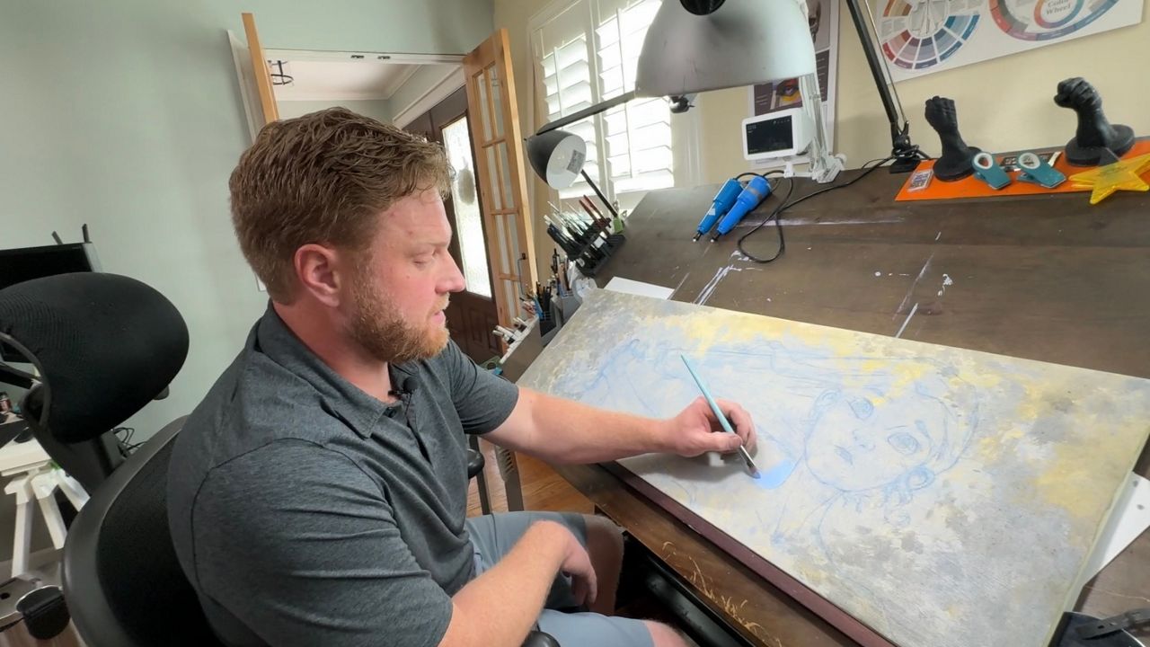 Artwork created by veterans showcased at Manatee gallery