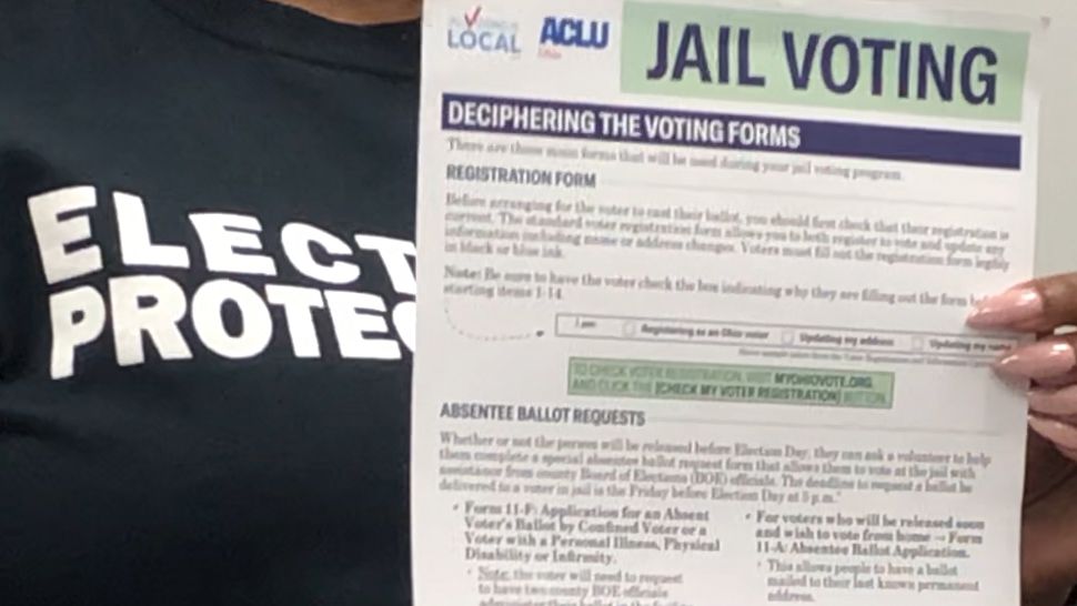 Organization Pushes for Voting Reform in Jails