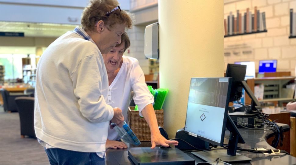 NB Public Library Upgrades, Adds Self-Checkout Stations