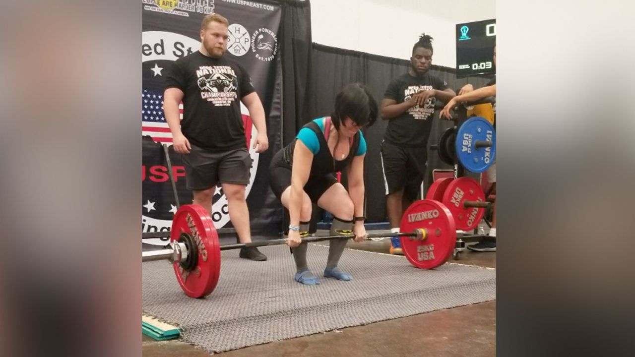 Woman uses Powerlifting to Uplift Community