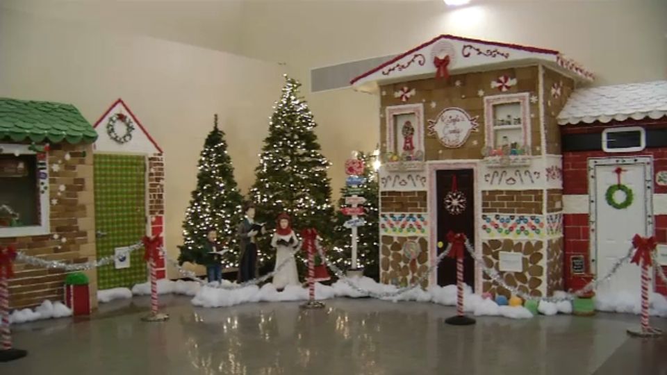 Niagara Falls Culinary Institute's gingerbread wonderland