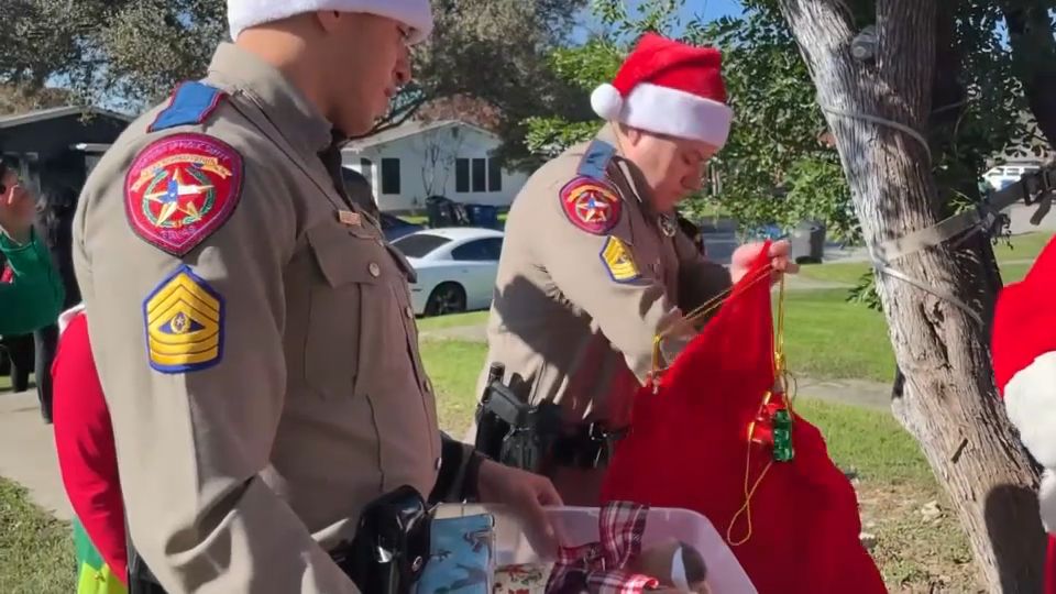 Texas state troopers bless victims of drunken driving