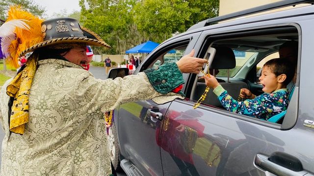Children With Disabilities Celebrate Special Holiday Drive-Through