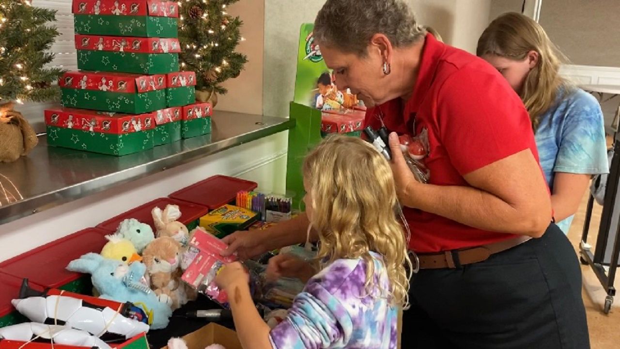 Volunteers Continue to Carry Out Operation Christmas Child