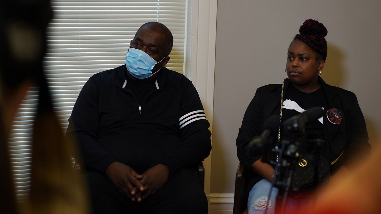 Mother of Tyree Smith speaks after police arrest two teens