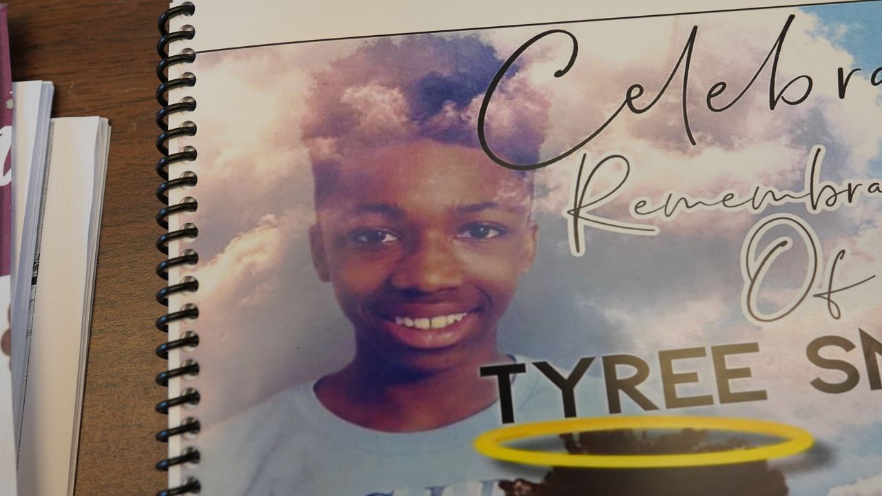 Mother of Tyree Smith speaks after police arrest two teens