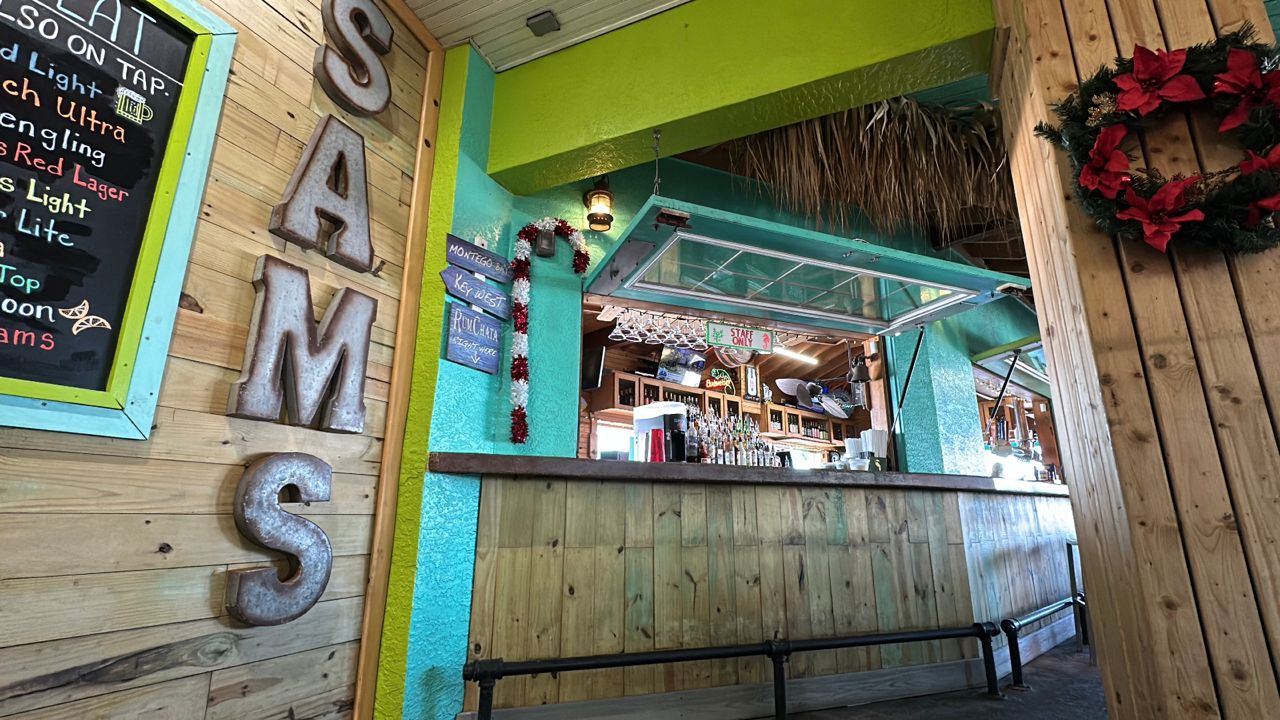 Sam's Beach Bar '98 percent restored' following Helene