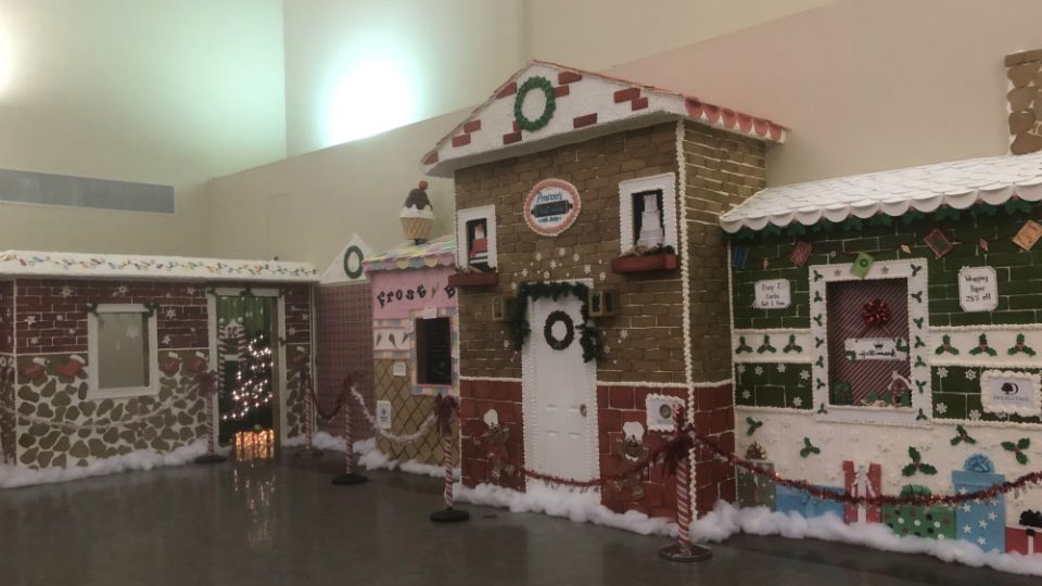 Walk Through a Life-Sized Gingerbread House