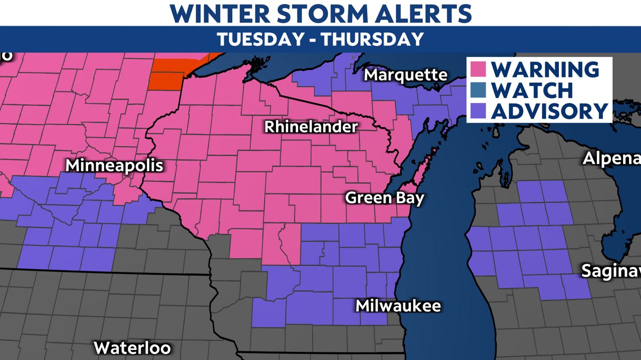 Winter storm wallops state for several days