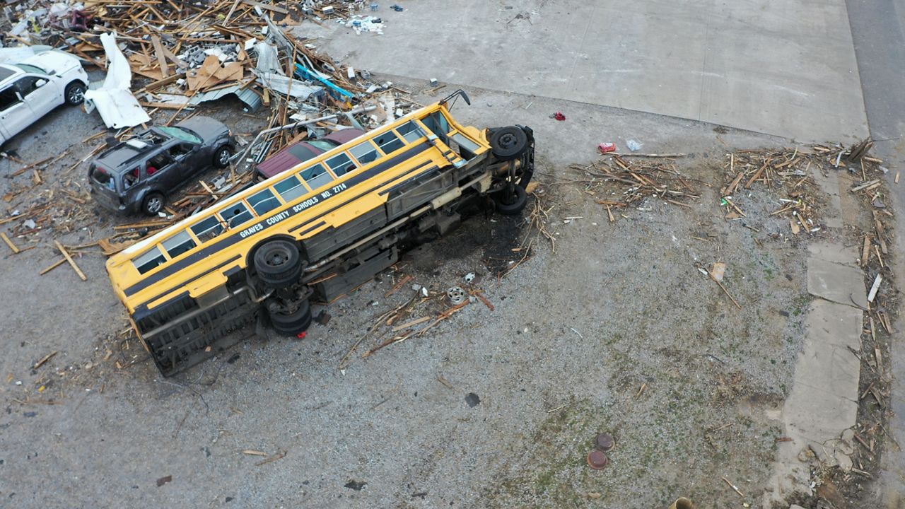Kentucky school districts devastated by tornadoes seek help