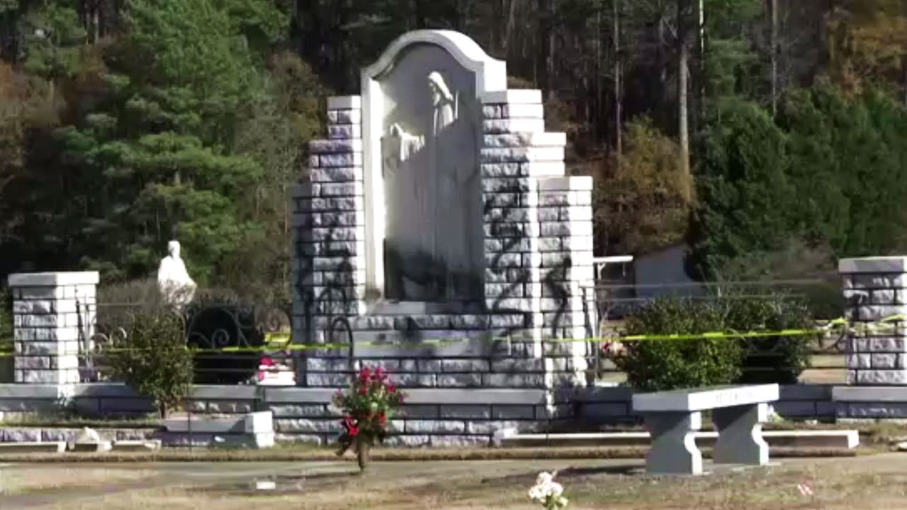 Arrest Made After Vandals Target Lafayette Memorial Park Cemetery in ...
