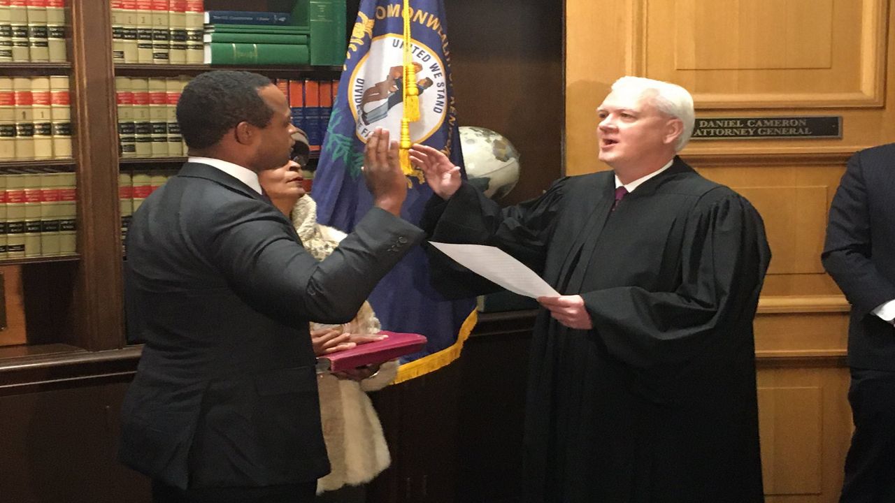 Daniel Cameron Officially Sworn in As Attorney General