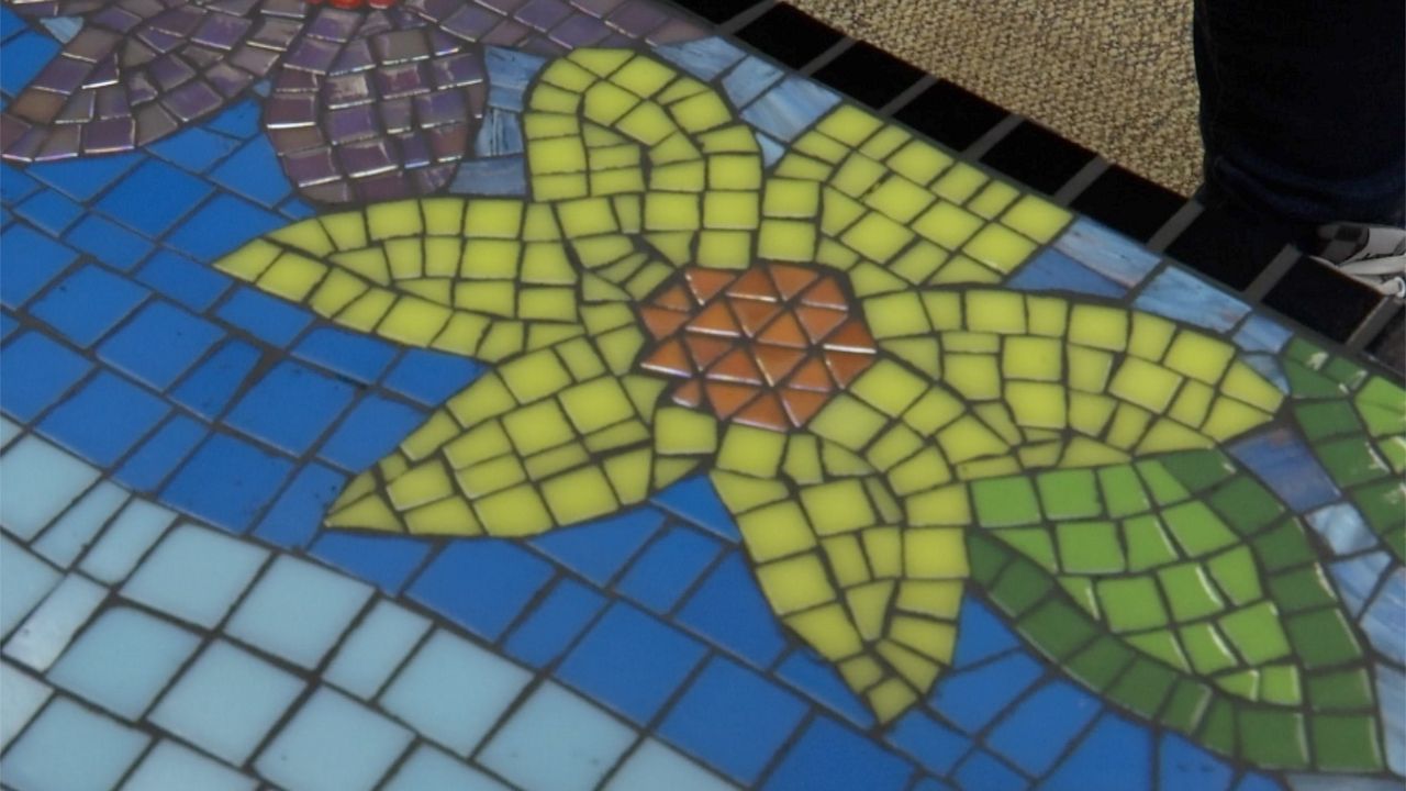 Mosaic Benches unveiled in Northern Kentucky