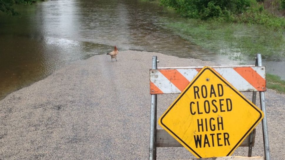 Low water crossings: Avoid flooded roads as rain sweeps Central Texas