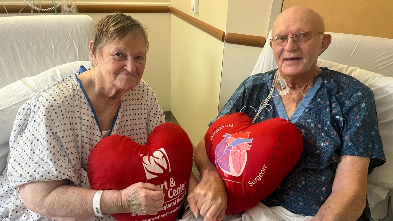 Couple suffers back-to-back heart attacks