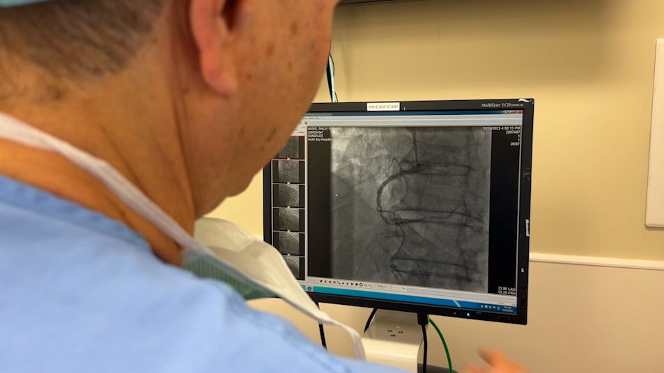 Heart attack survivor explains benefits of TAVR procedure