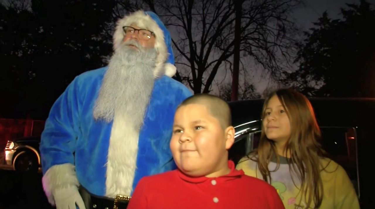 Grand Prairie's "Santa Cop" Delivers Christmas Surprise