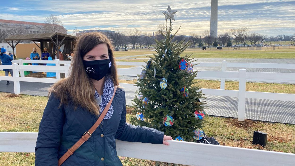 Kentucky art on display outside the White House