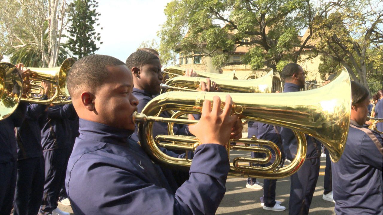 Southern University's Band Comes To LA For Rose Parade