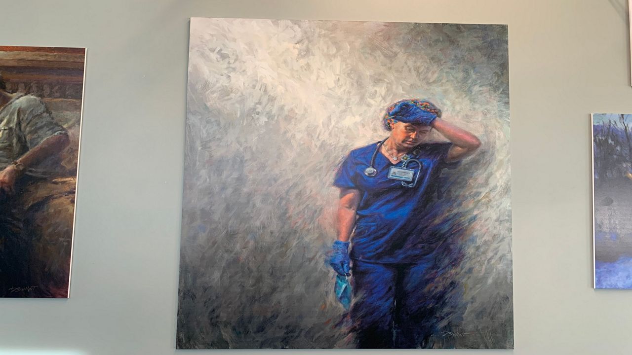 Art Therapy Helps Cancer Patient Manage Stress