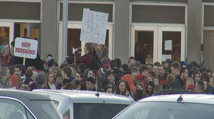 Lancaster Students Protest Mascot Decision