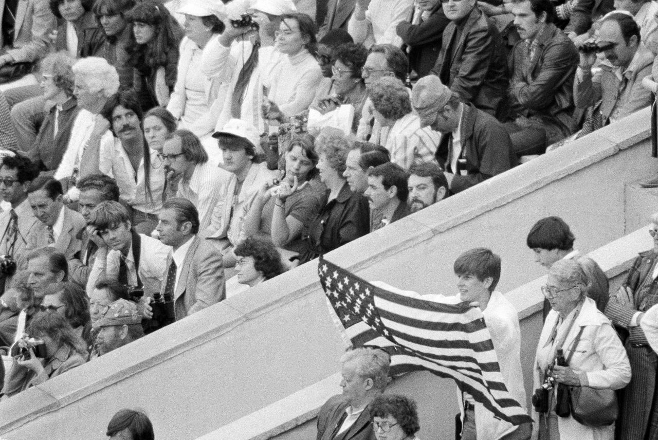 Cold War rivalries split the Olympics in Moscow in 1980
