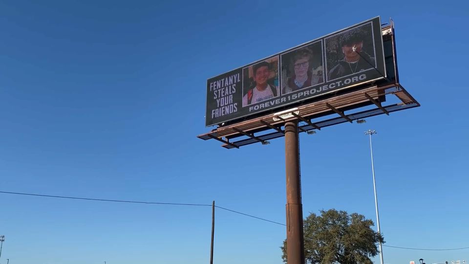 Texas woman hopes billboard brings attention to fentanyl